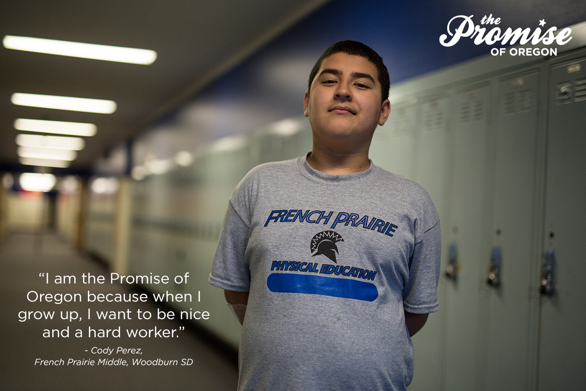 Cody Perez - Promise of Oregon